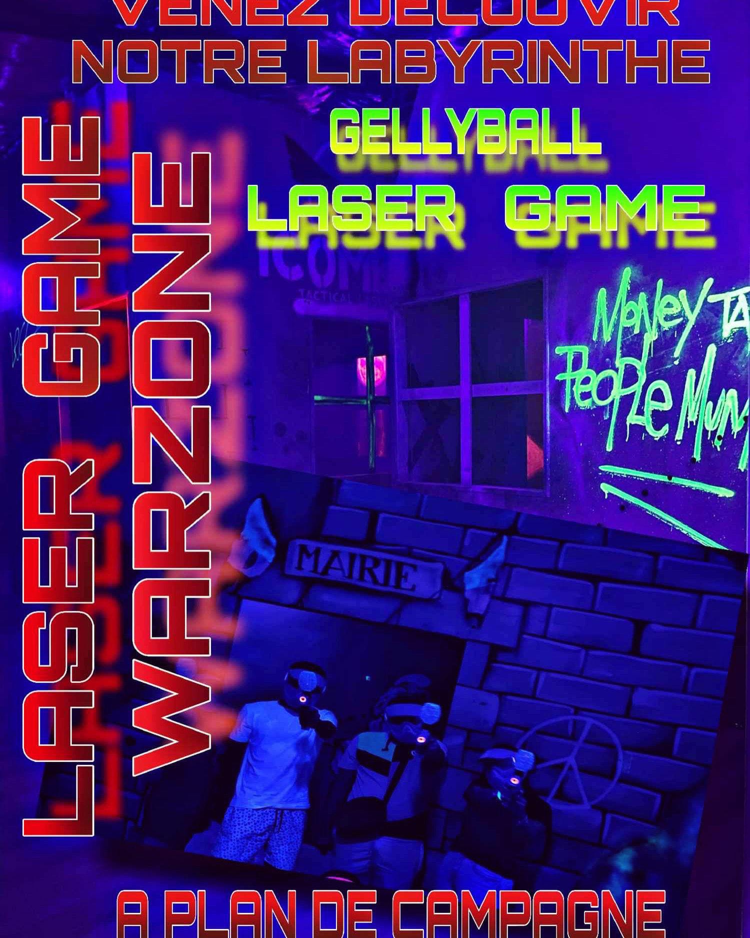 Laser Game Warzone - Laser Game Indoor entre Aix en Provence et Marseille